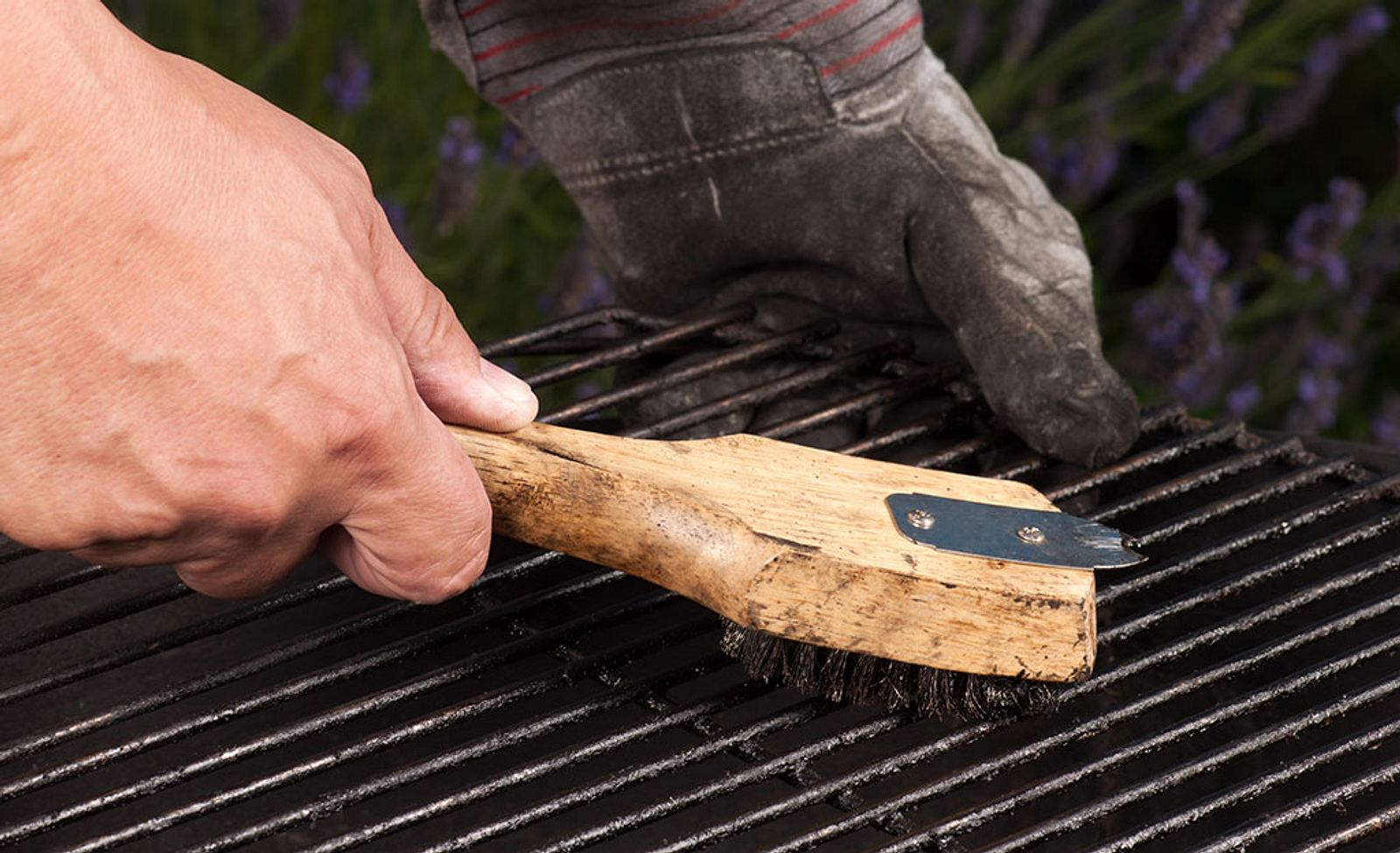Emaillierten Grillrost Reinigen