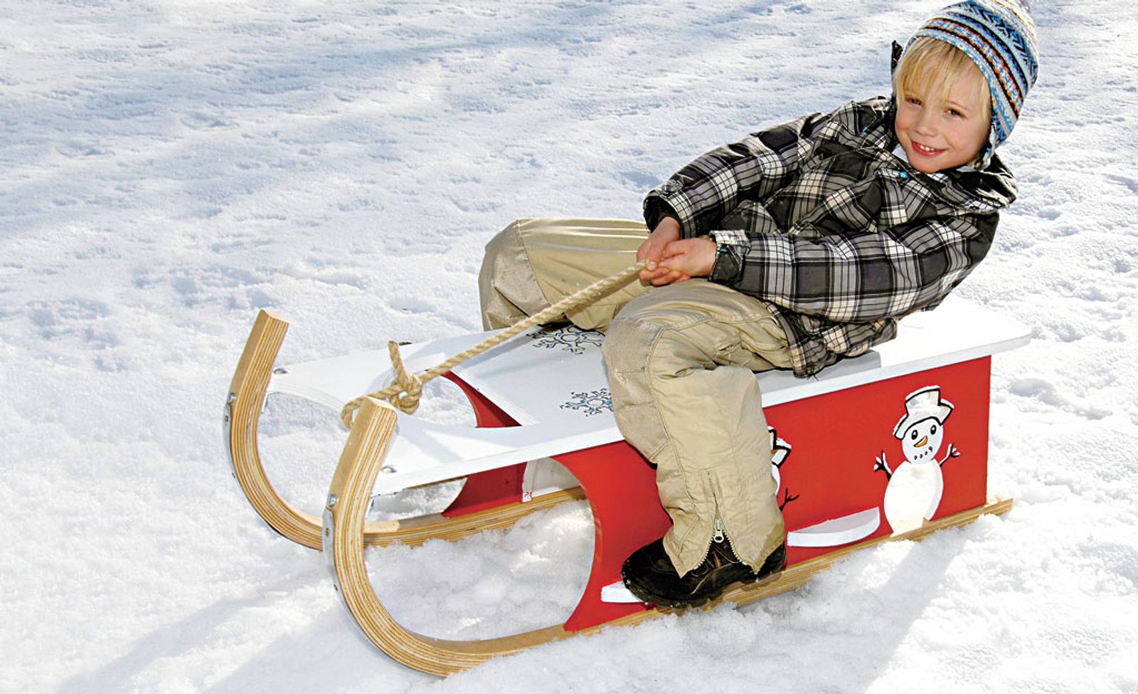 Holzschlitten Davos | Selbst