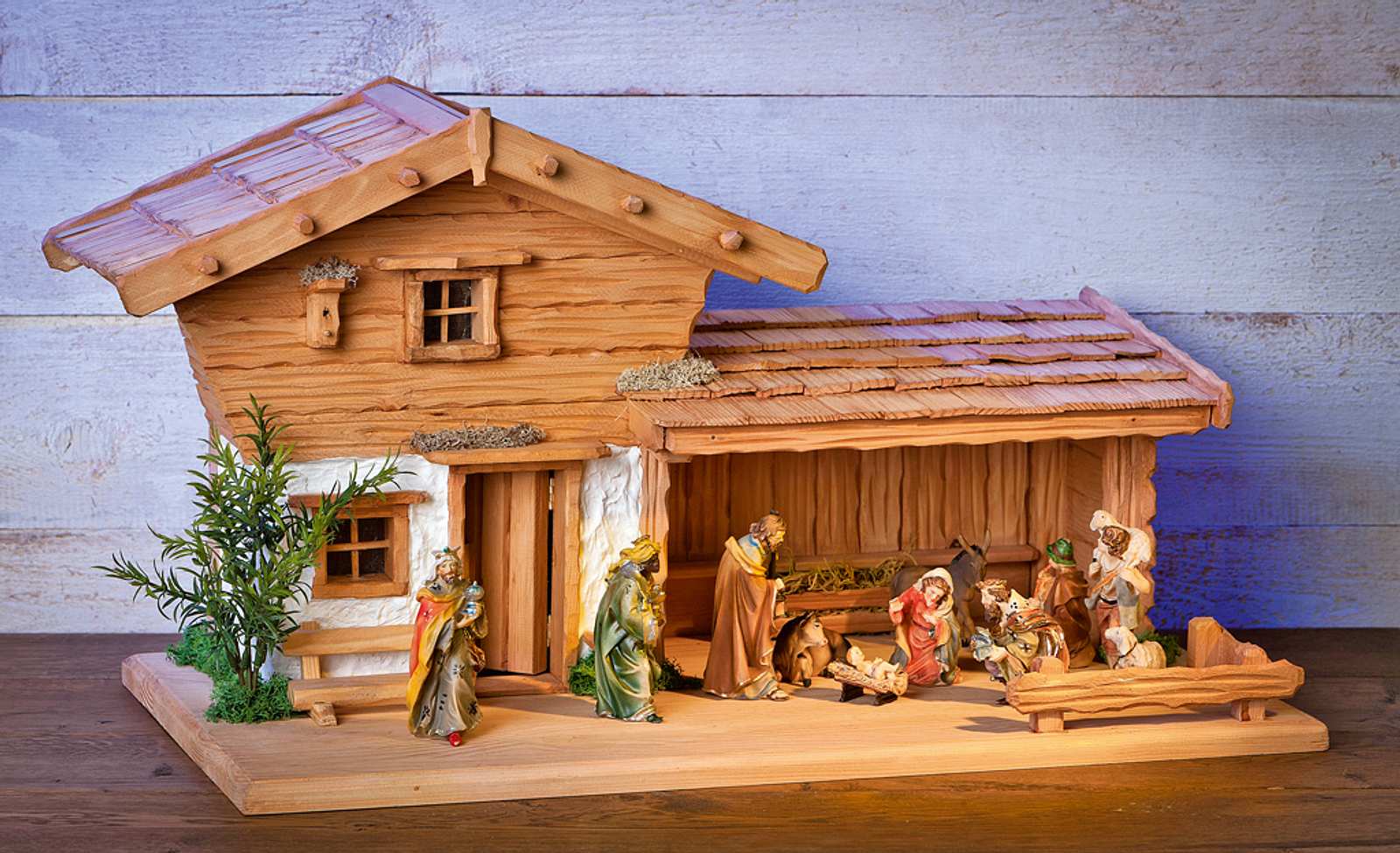 Stall-Krippe Bauplan | selbst.de